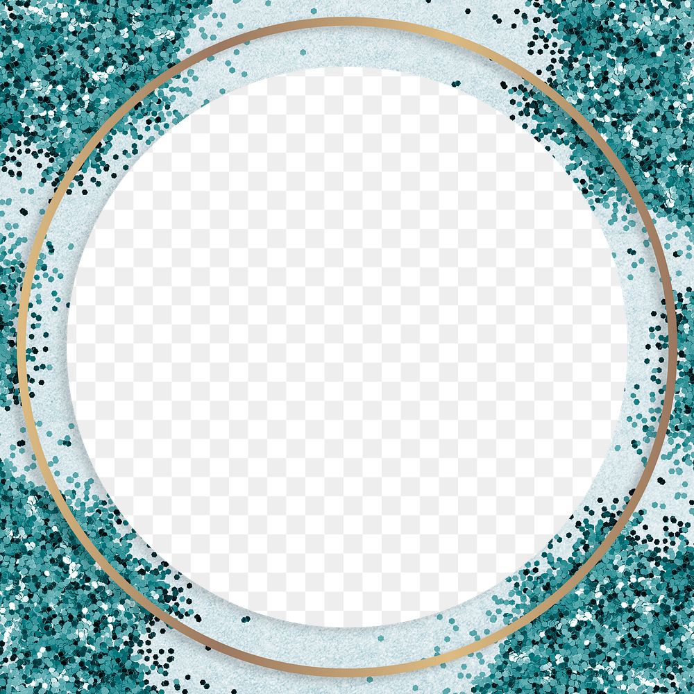 Gold shimmering round frame baby | Premium PNG - rawpixel