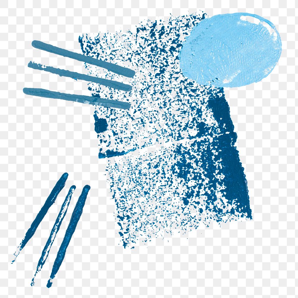 Blue rectangle block print png | Premium PNG Sticker - rawpixel