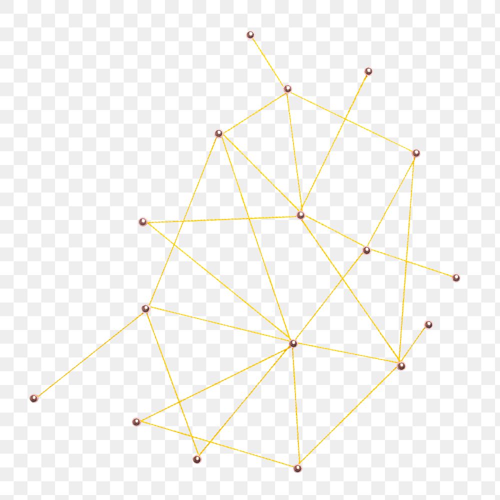 Connection png element, technology concept, | Premium PNG Sticker ...