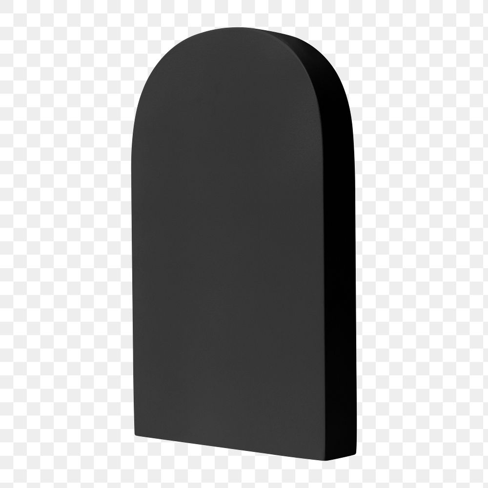 Black arch png, geometric shape | Premium PNG Sticker - rawpixel