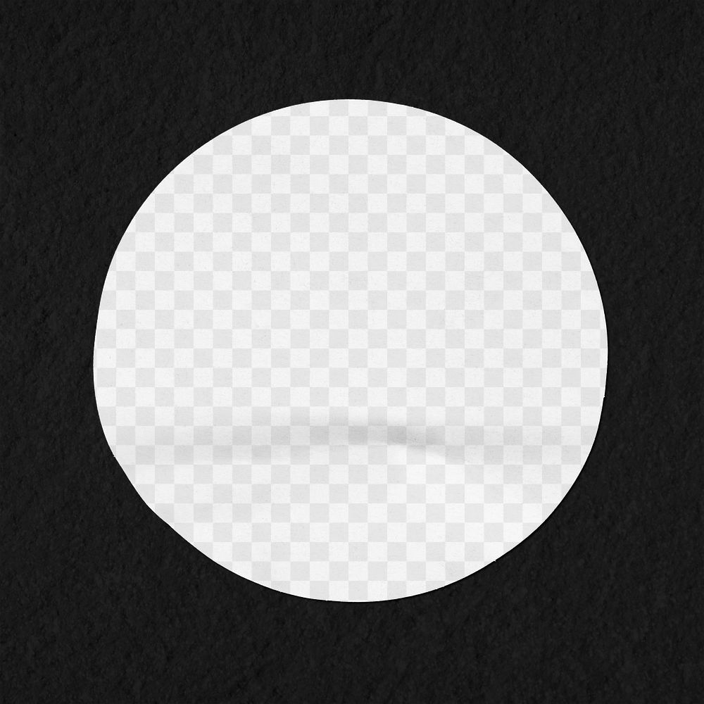 Transparent sticker png mockup, round | Premium PNG - rawpixel