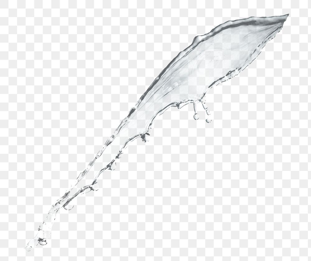 Water splash drops design element | Premium PNG Sticker - rawpixel