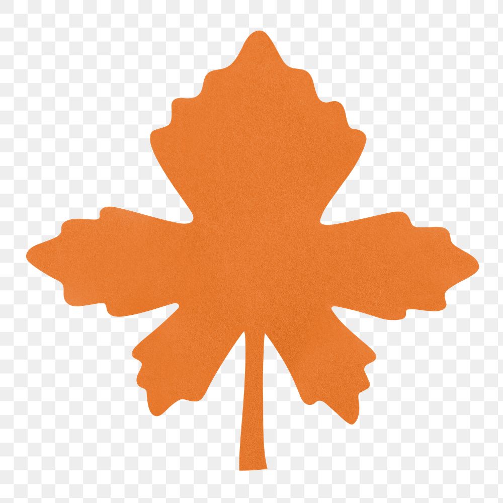 Leaf mockup png paper craft | Premium PNG Sticker - rawpixel