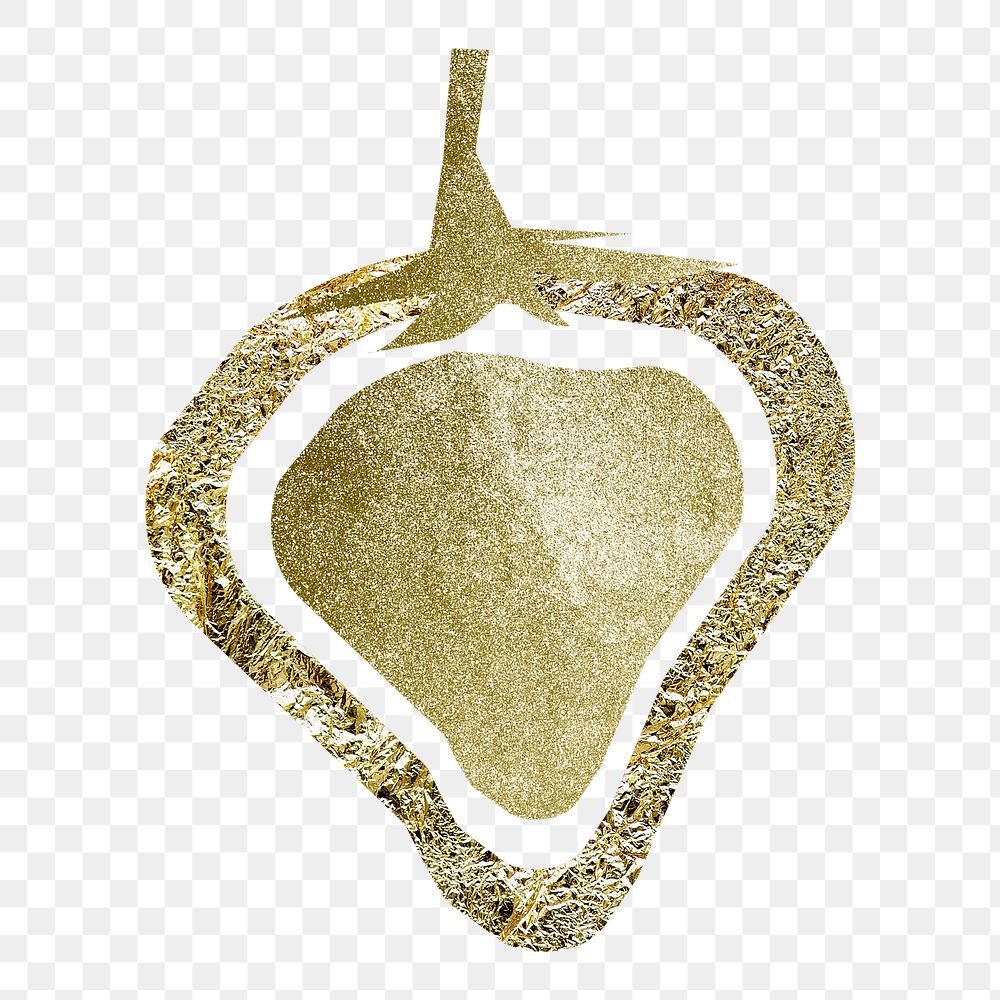 Glitter strawberry fruit png sticker, | Premium PNG Sticker - rawpixel