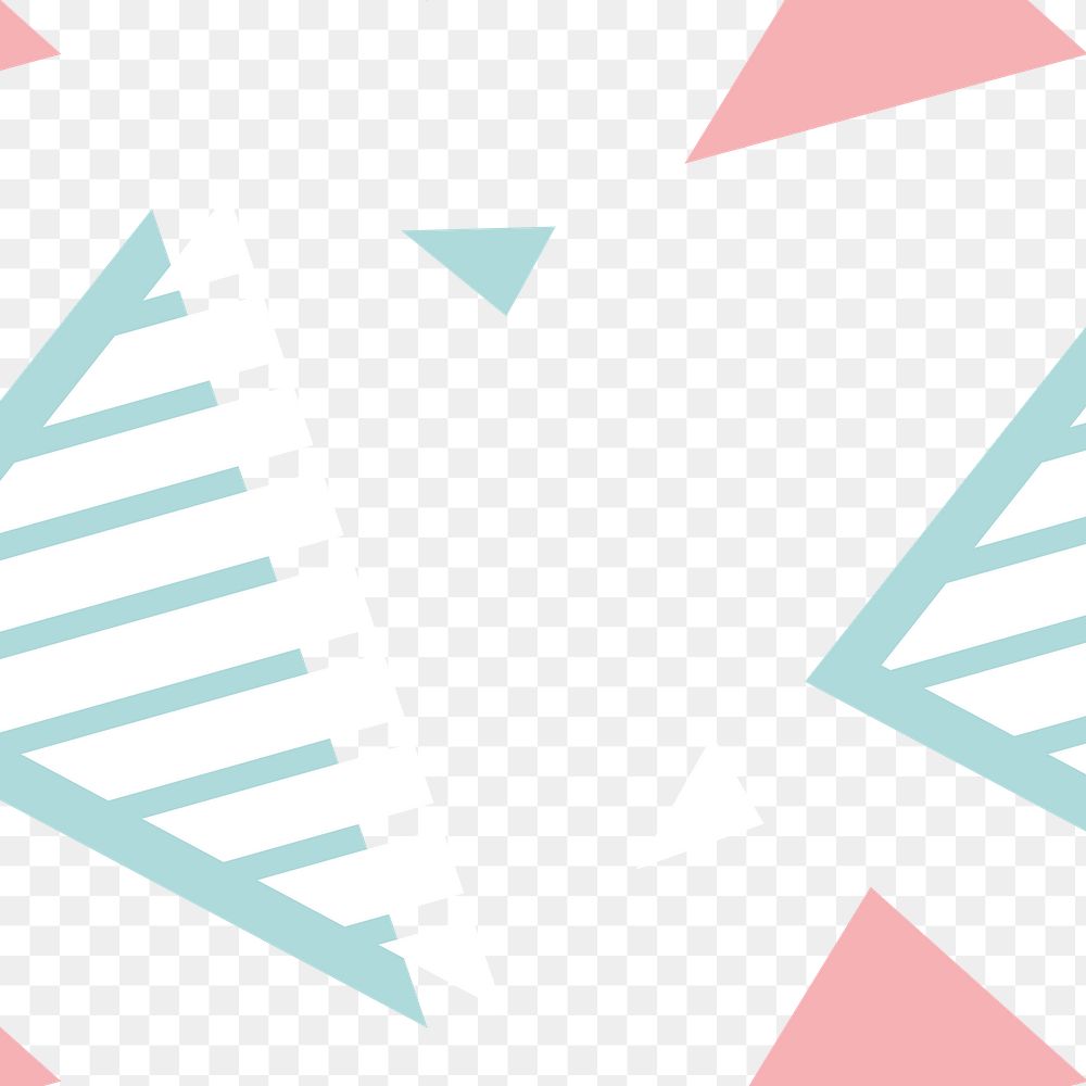 Colorful geometric memphis design element | Premium PNG - rawpixel