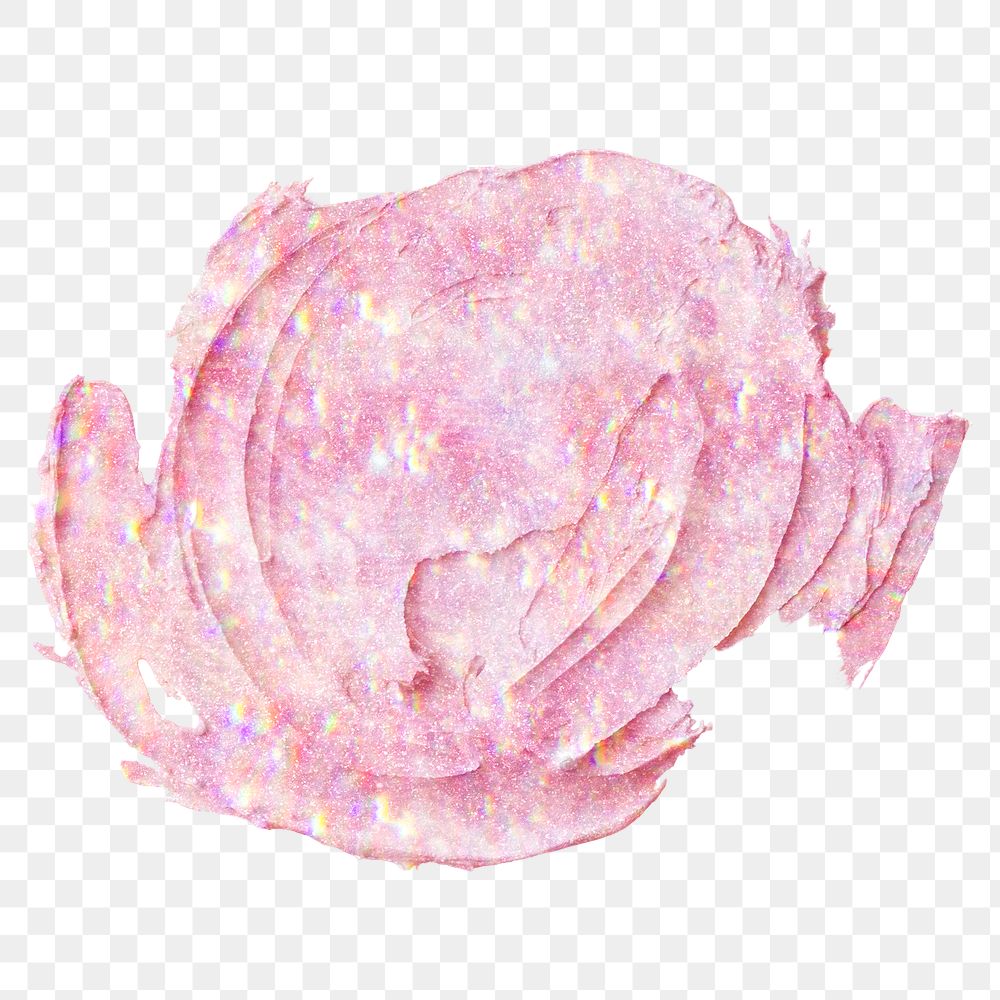 Shiny sparkle pink paint png | Premium PNG Sticker - rawpixel