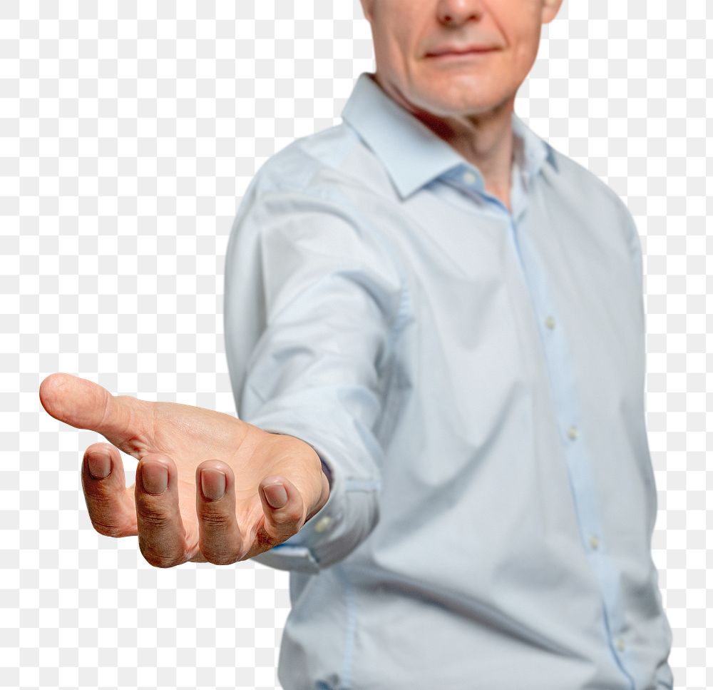 Hand gesture png mockup presenting | Premium PNG Sticker - rawpixel