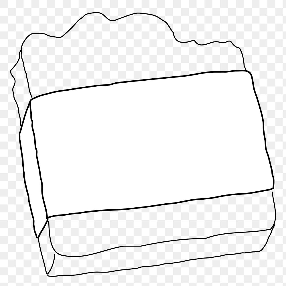 Png shampoo bar doodle illustration | Premium PNG Sticker - rawpixel