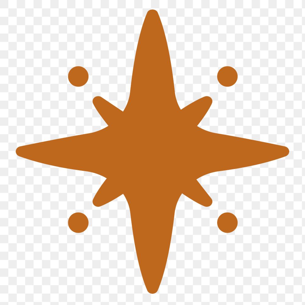 Png sparkling stars icon flat | Premium PNG Sticker - rawpixel