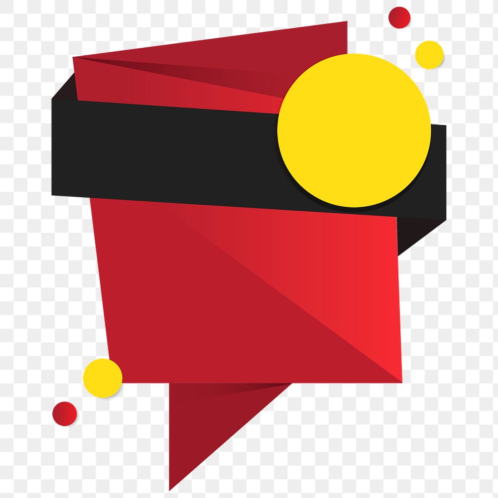 Badge png sticker, red transparent | Premium PNG - rawpixel