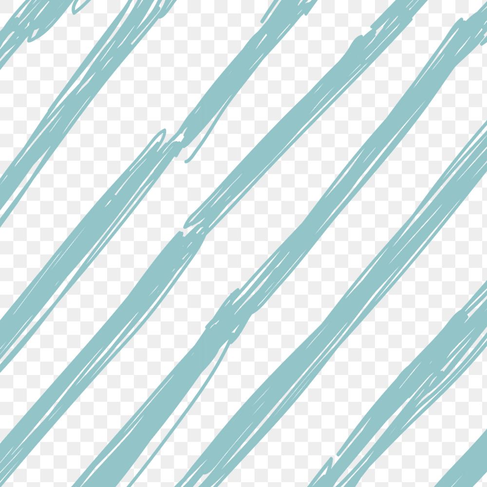 Brush doodle pattern png, transparent | Premium PNG - rawpixel