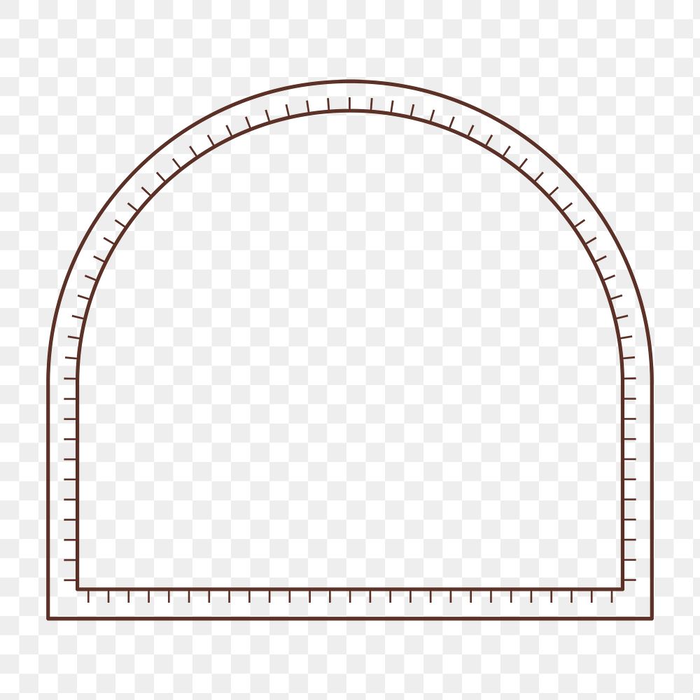 Frame png business element, arc | Free PNG Sticker - rawpixel