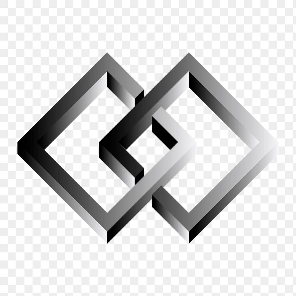 PNG black abstract business logo | Premium PNG Sticker - rawpixel