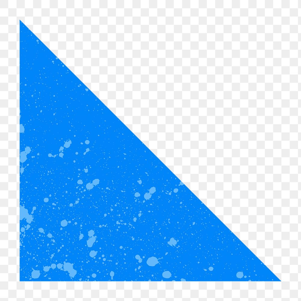 Triangle icon png clipart, transparent | Premium PNG Sticker - rawpixel