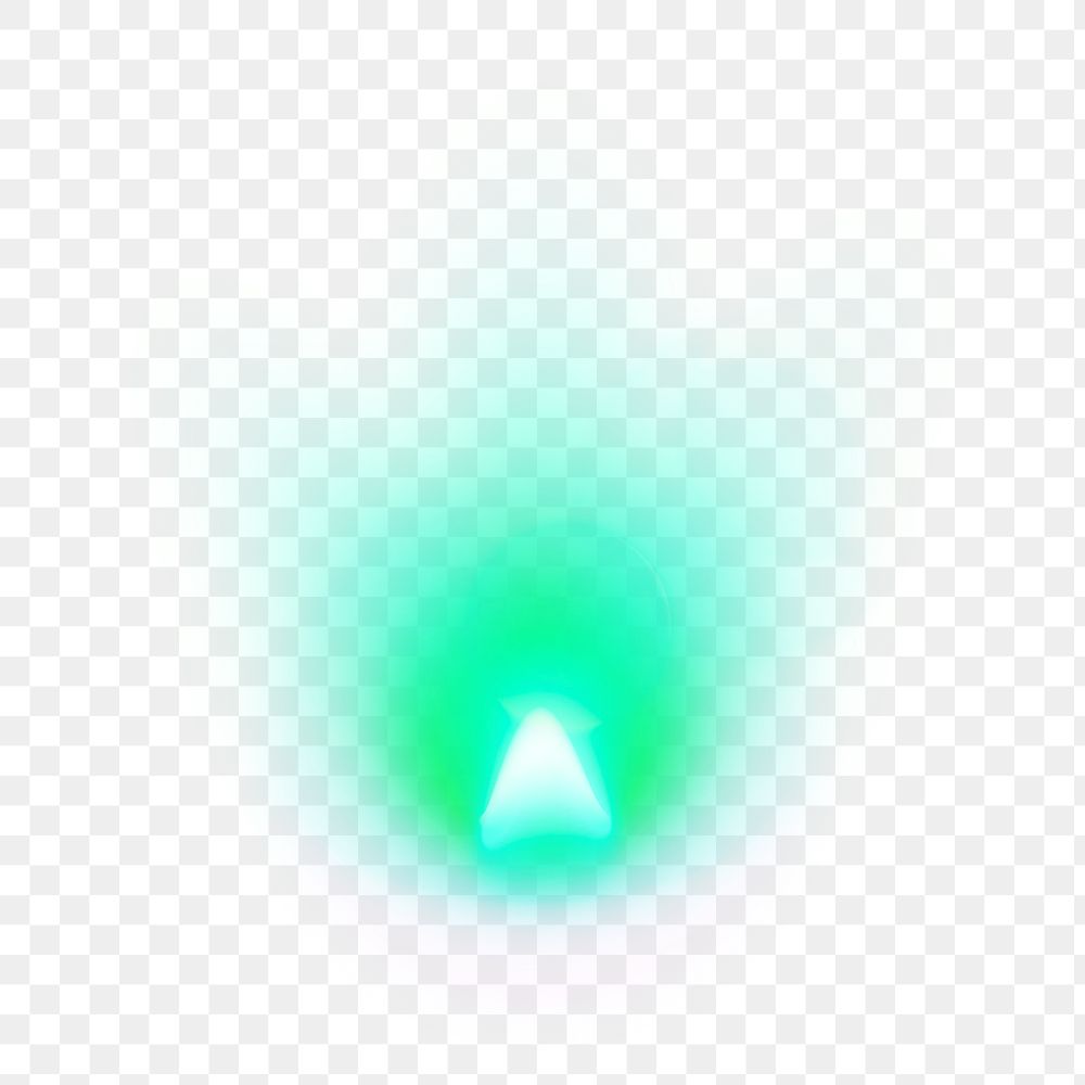 Png green glowing light element, | Premium PNG - rawpixel