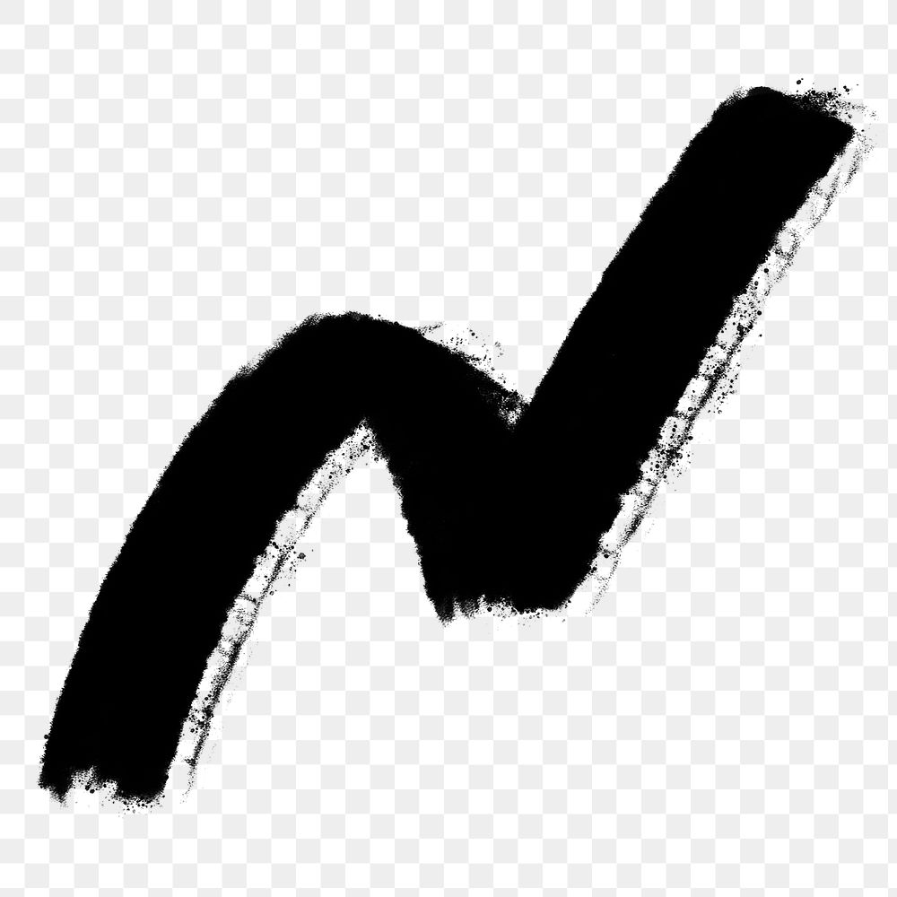 Squiggle png sticker, brush strokes | Premium PNG - rawpixel