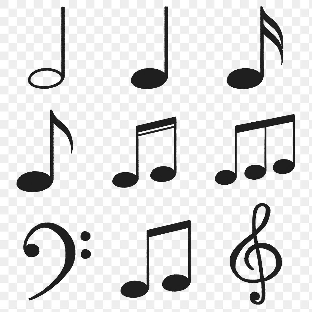 Music Notes High Resolution PNG Images | Free Photos, PNG Stickers ...