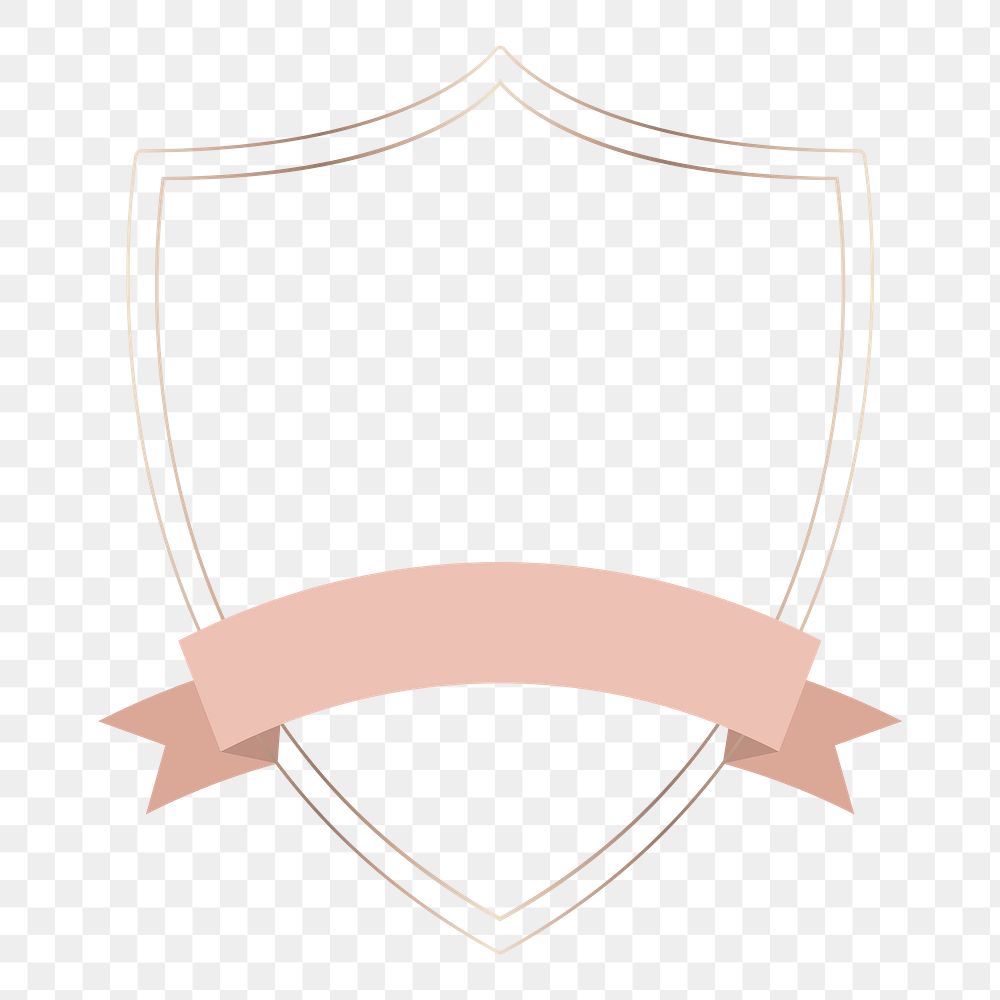 Gold frame pink ribbon banner | Premium PNG - rawpixel
