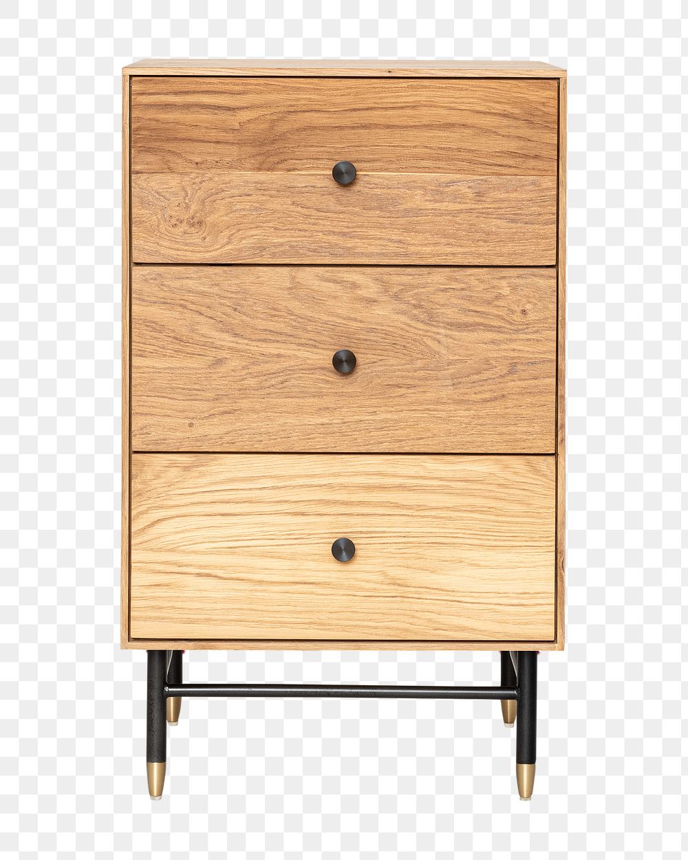 Wooden sideboard png mockup with rough | Premium PNG Sticker - rawpixel