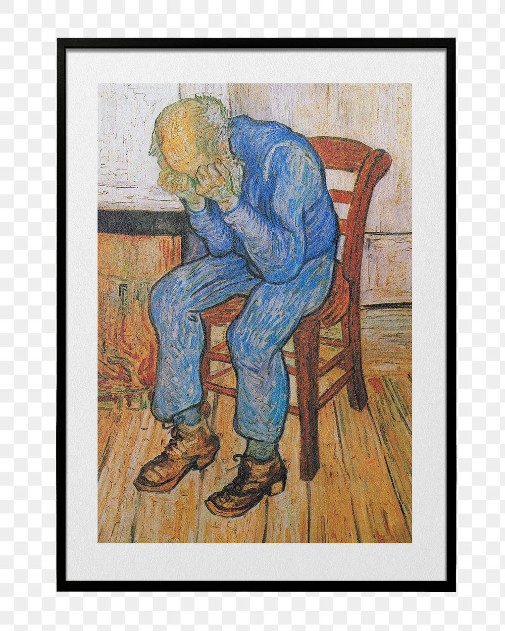 Van Gogh’s png framed painting, | Premium PNG - rawpixel