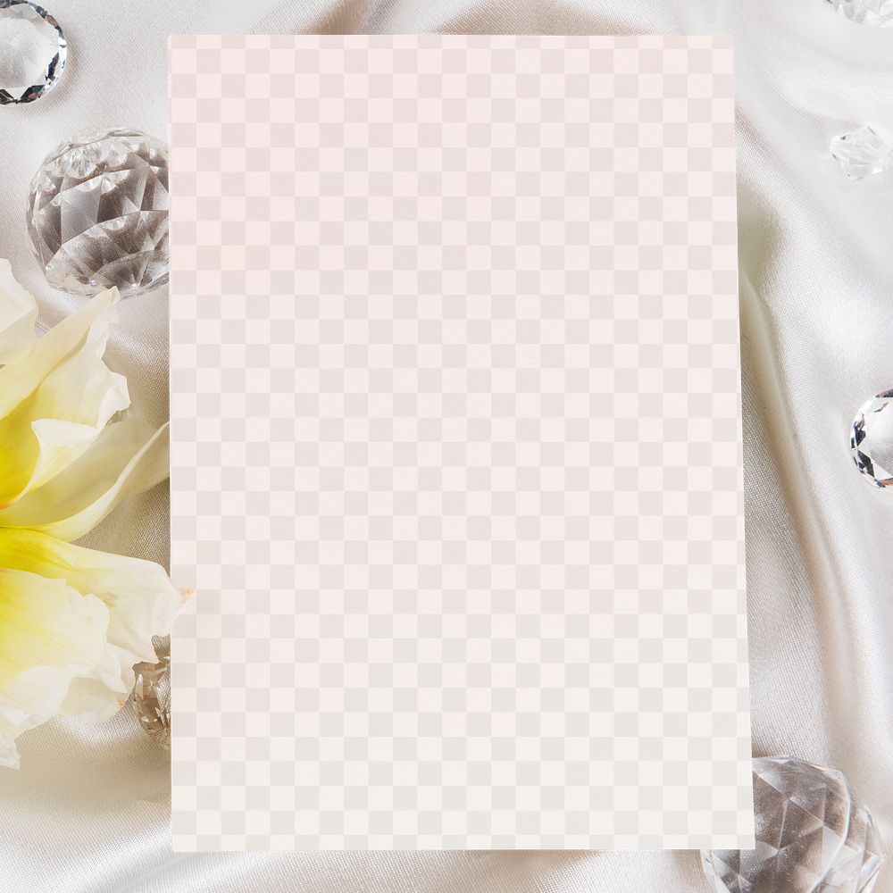 White invitation card design element | Free PNG Mockup - rawpixel