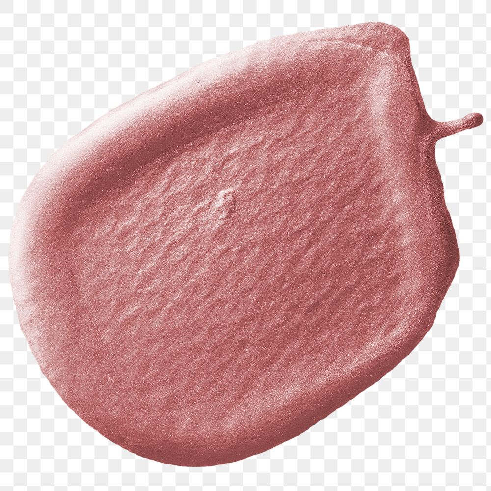 Metallic pink paint stroke transparent | Premium PNG Sticker - rawpixel