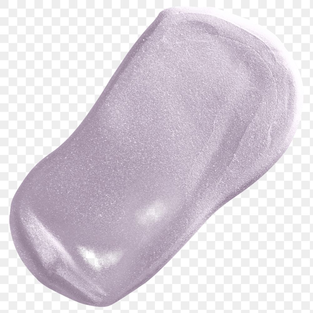 Metallic purple brush stroke transparent | Premium PNG Sticker - rawpixel