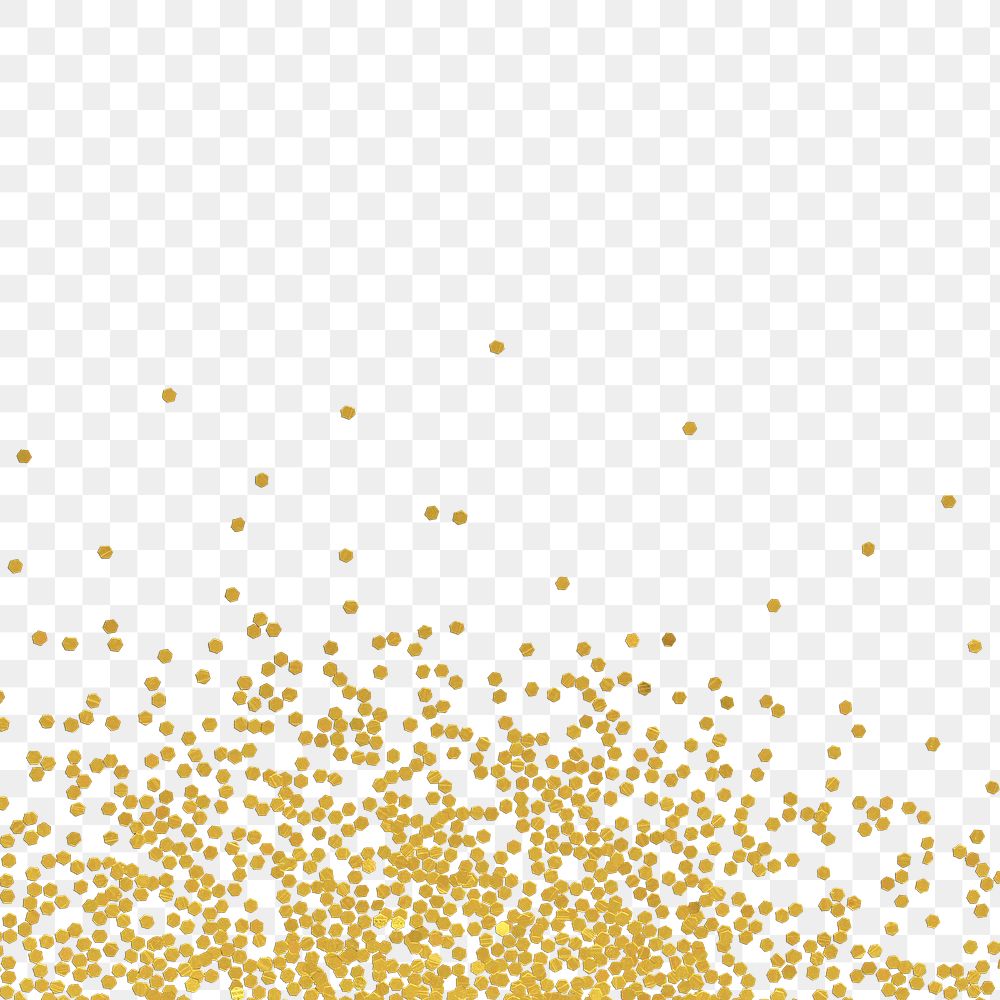 Dusty gold particles pattern background | Premium PNG - rawpixel