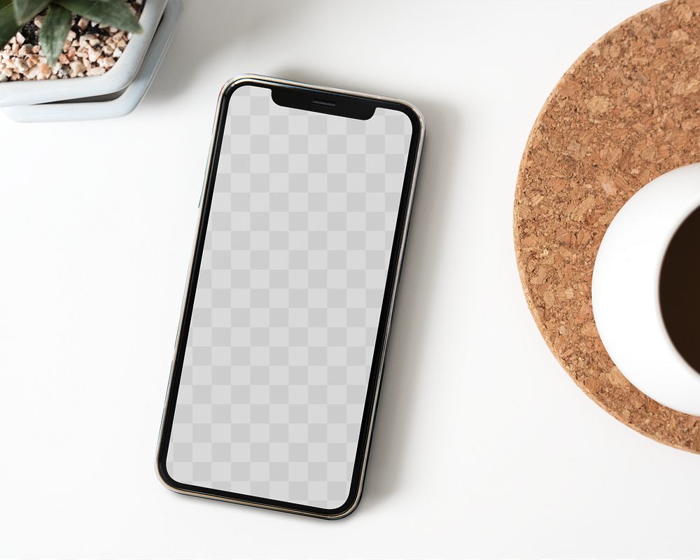 Mobile phone screen png mockup, | Free PNG - rawpixel