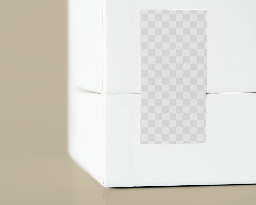 Parcel seal sticker mockup png | Premium PNG - rawpixel