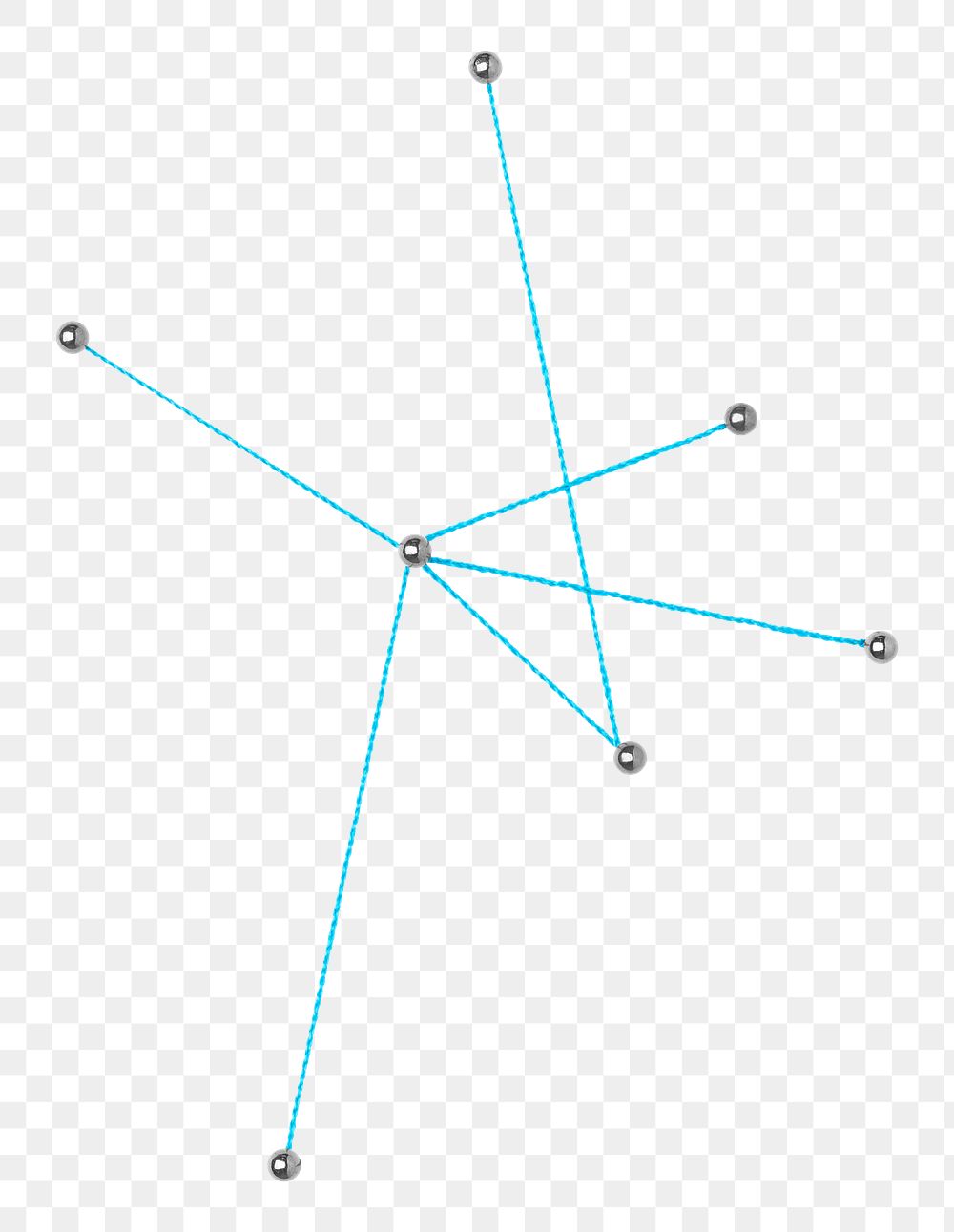 Business network png, connecting dots | Free PNG Sticker - rawpixel