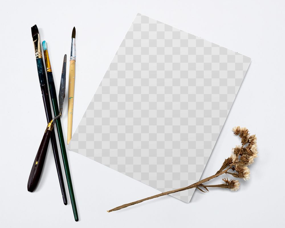 Blank canvas png transparent mockup | Free PNG - rawpixel