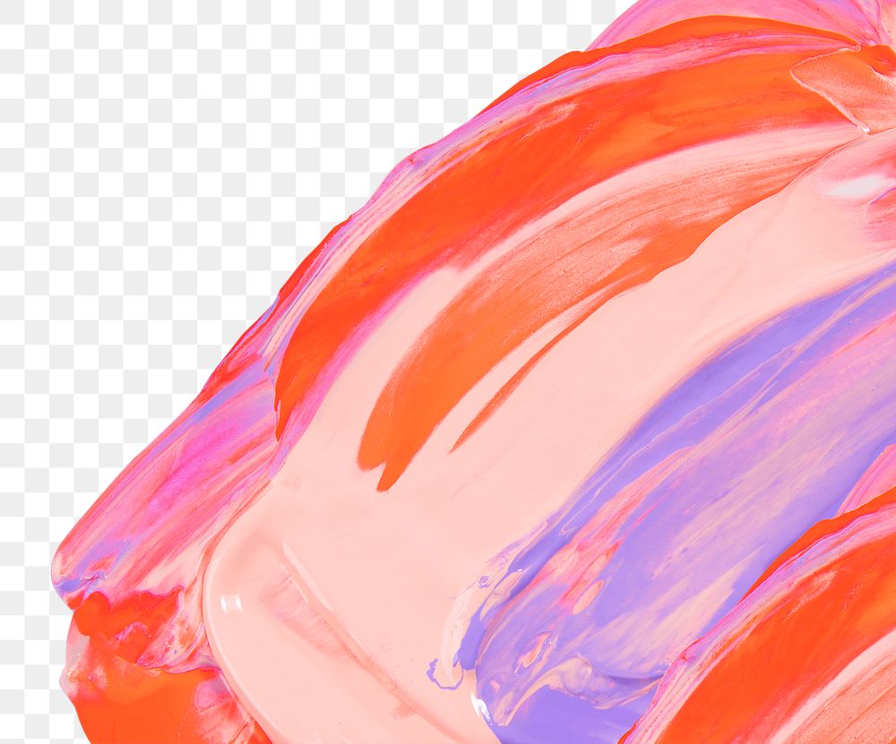 Paint png background, abstract art | Premium PNG Sticker - rawpixel