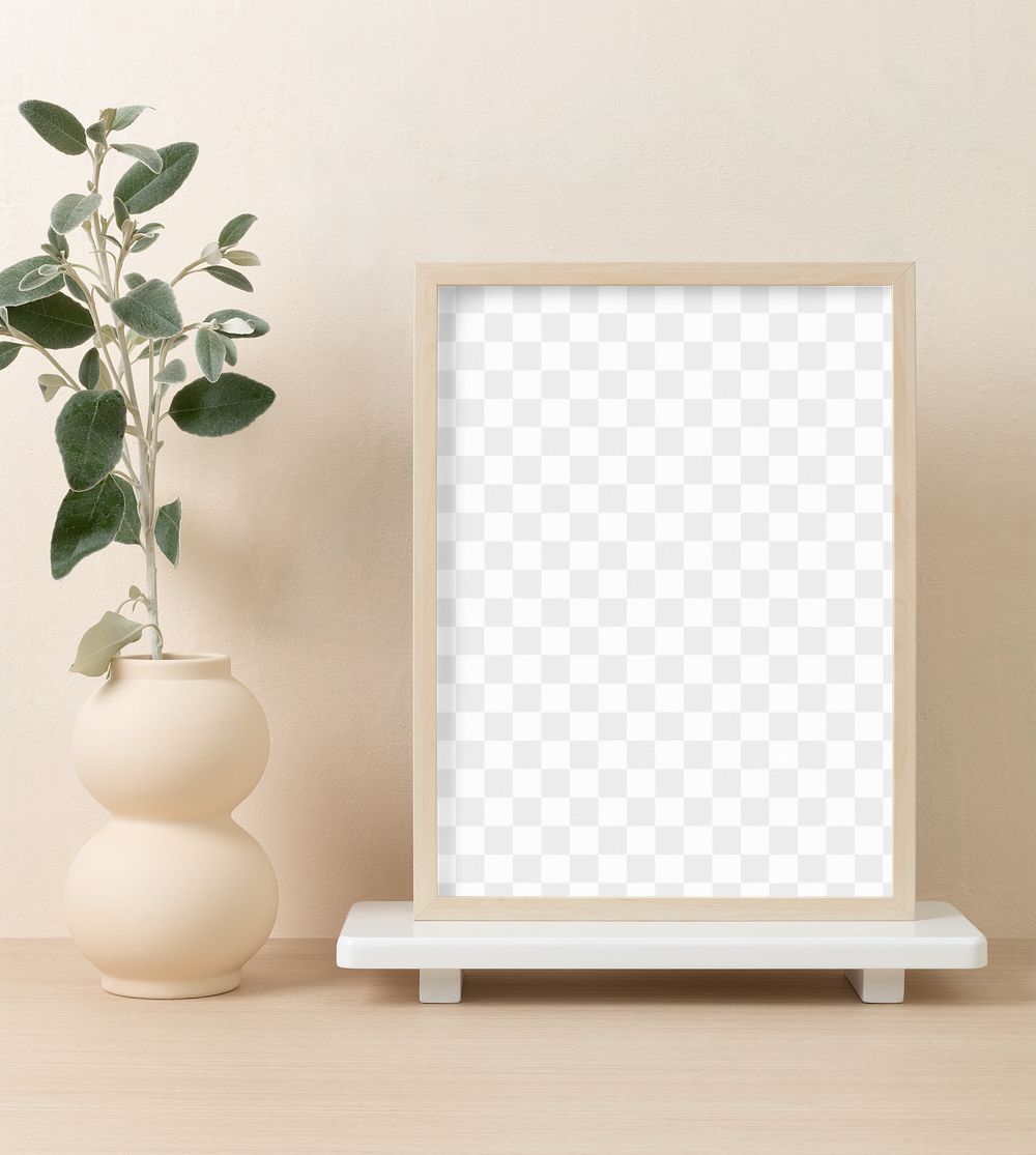Picture frame png mockup, modern | Premium PNG - rawpixel