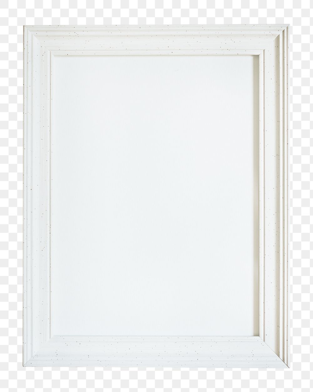 White wooden frame png, design | Premium PNG Sticker - rawpixel