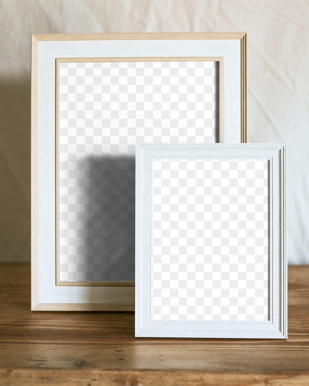 Two picture frame png mockups, | Premium PNG - rawpixel