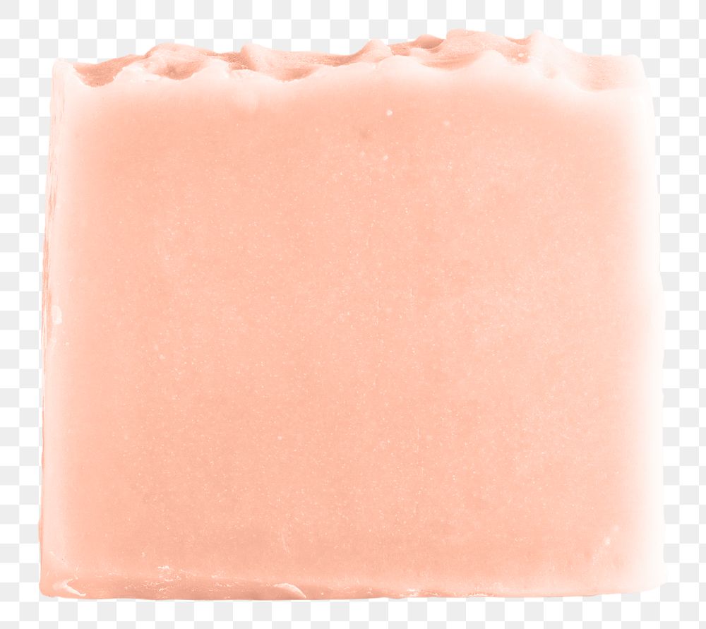 Handmade pink bar soap design | Free PNG Sticker - rawpixel
