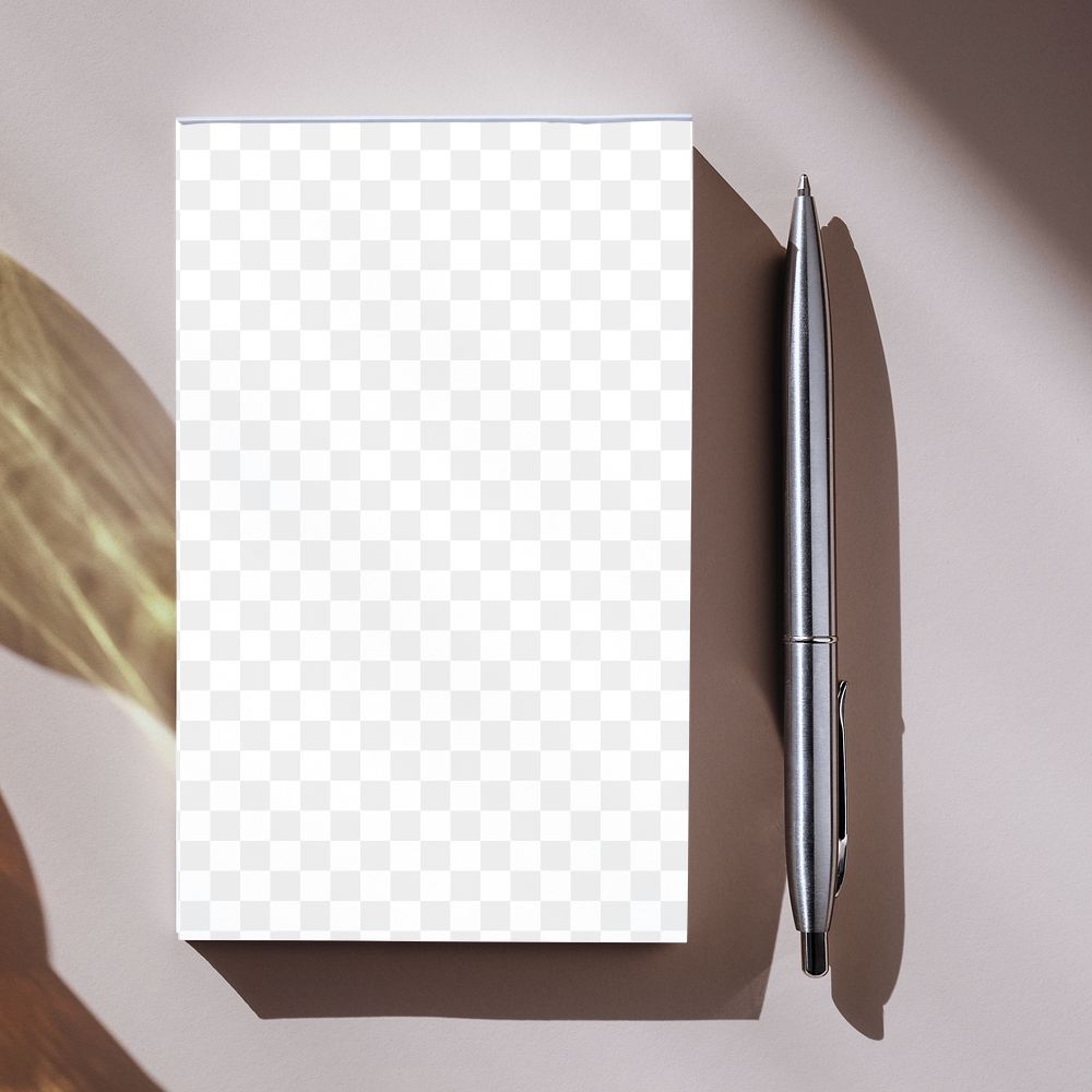 White notebook and pen set | Free PNG - rawpixel