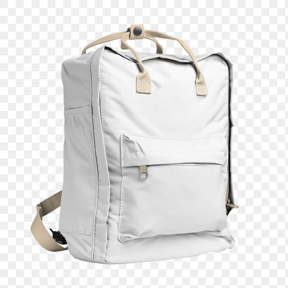 Png white square bag mockup | Free PNG Sticker - rawpixel