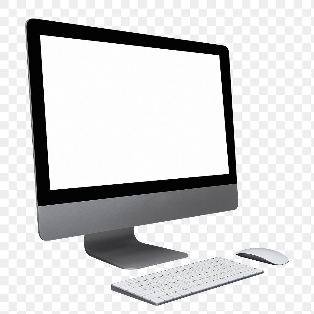 Computer monitor screen png mockup | Free PNG Sticker - rawpixel