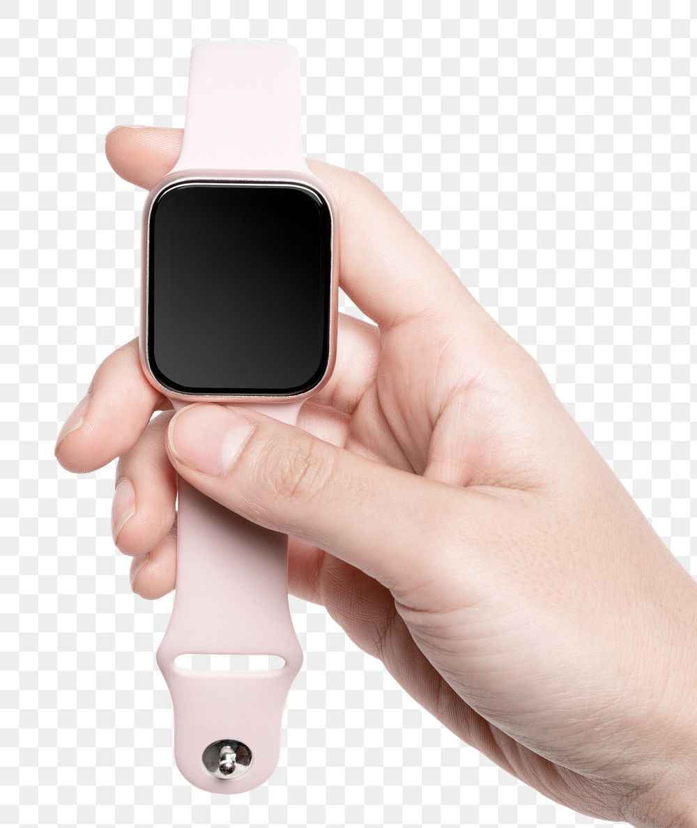 Smart watch screen mockup psd | Premium PNG Sticker - rawpixel