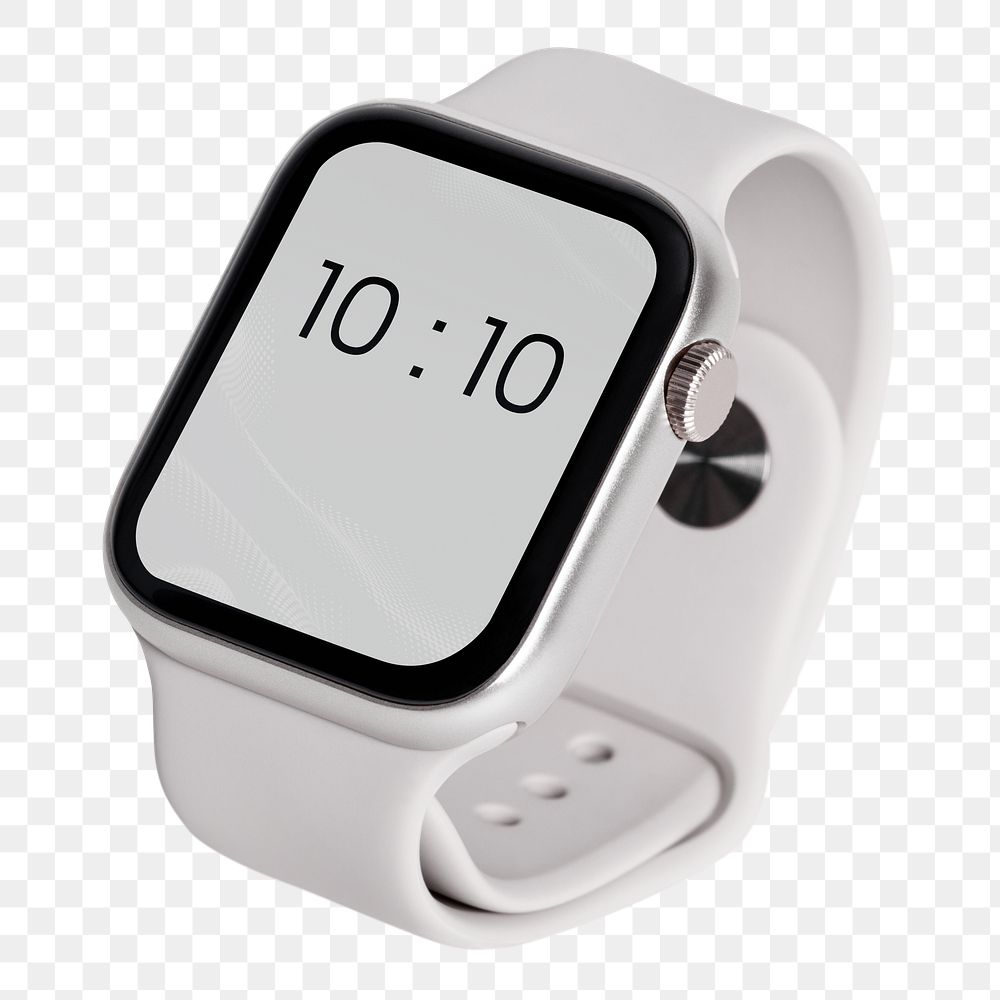 Smart watch screen mockup psd | Premium PNG Sticker - rawpixel