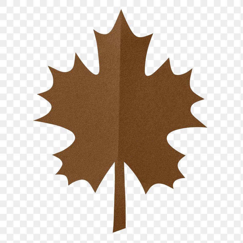 Leaf mockup png paper craft | Free PNG Sticker - rawpixel