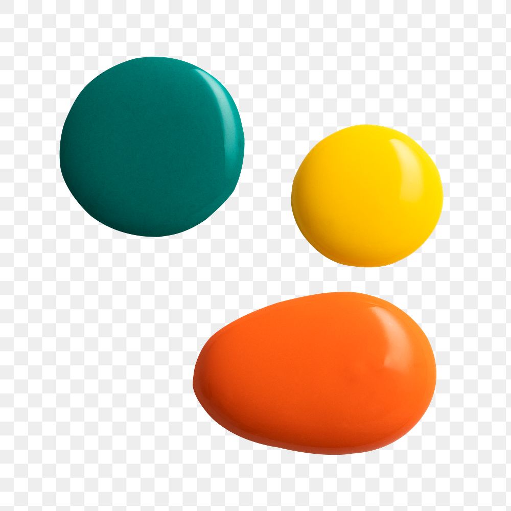 Colorful circle blob png element | Free PNG Sticker - rawpixel