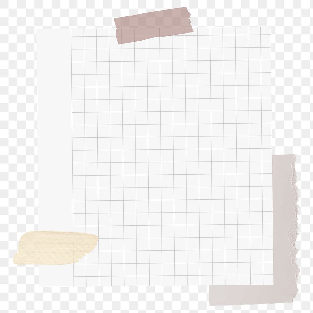 Digital note png grid paper | Premium PNG Sticker - rawpixel