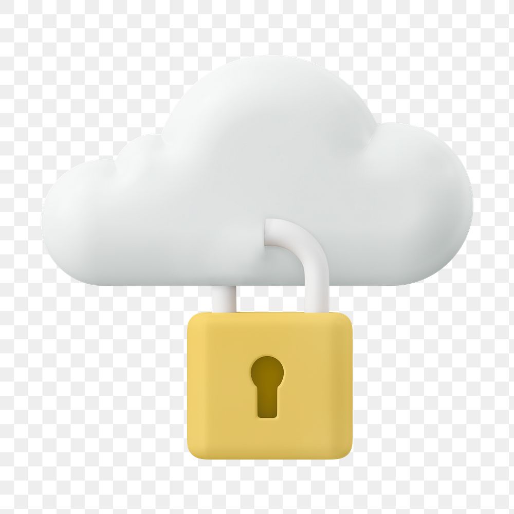 Cloud storage png 3D clipart, | Premium PNG Sticker - rawpixel