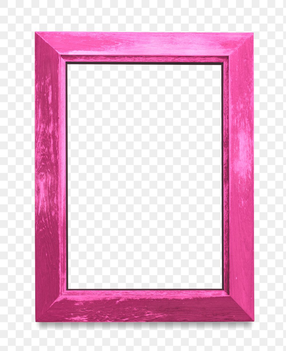 Pink photo frame mockup | Free PNG - rawpixel