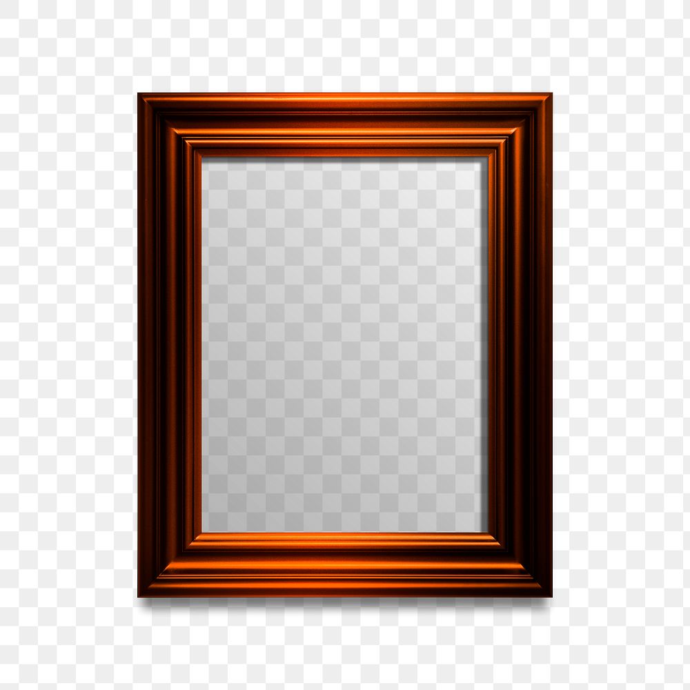 Copper photo frame mockup | Free PNG - rawpixel