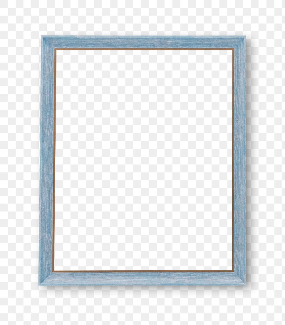 Light blue photo frame mockup | Free PNG - rawpixel