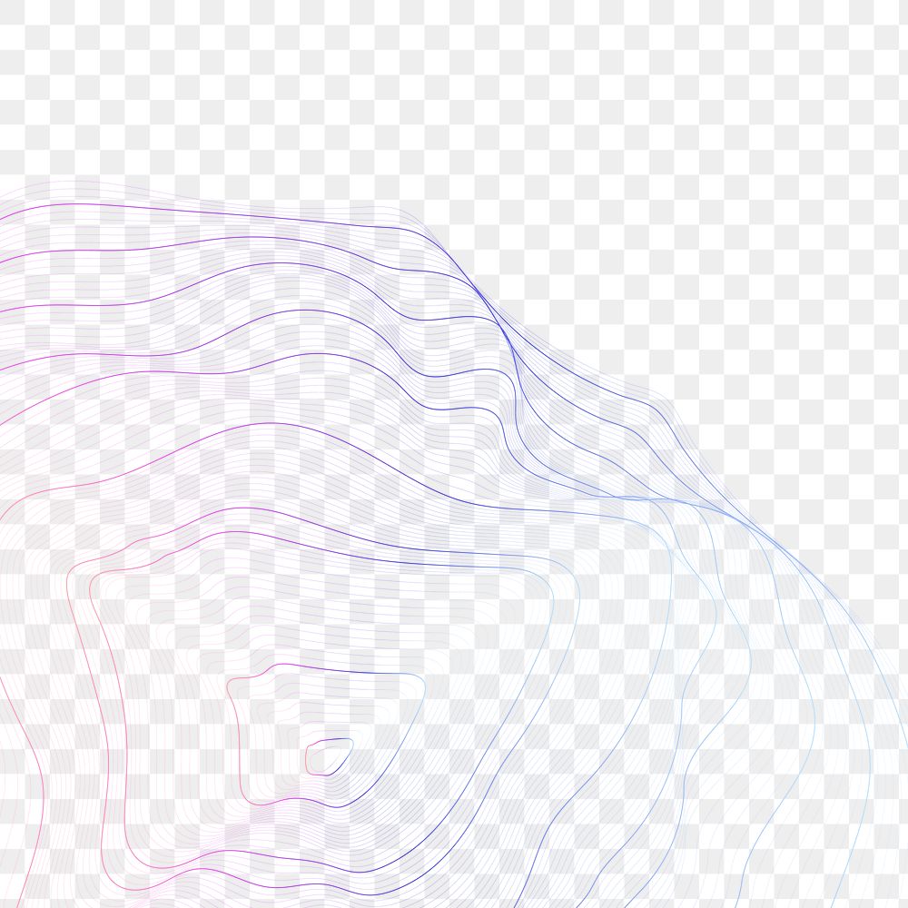 Purple abstract line design element | Premium PNG - rawpixel